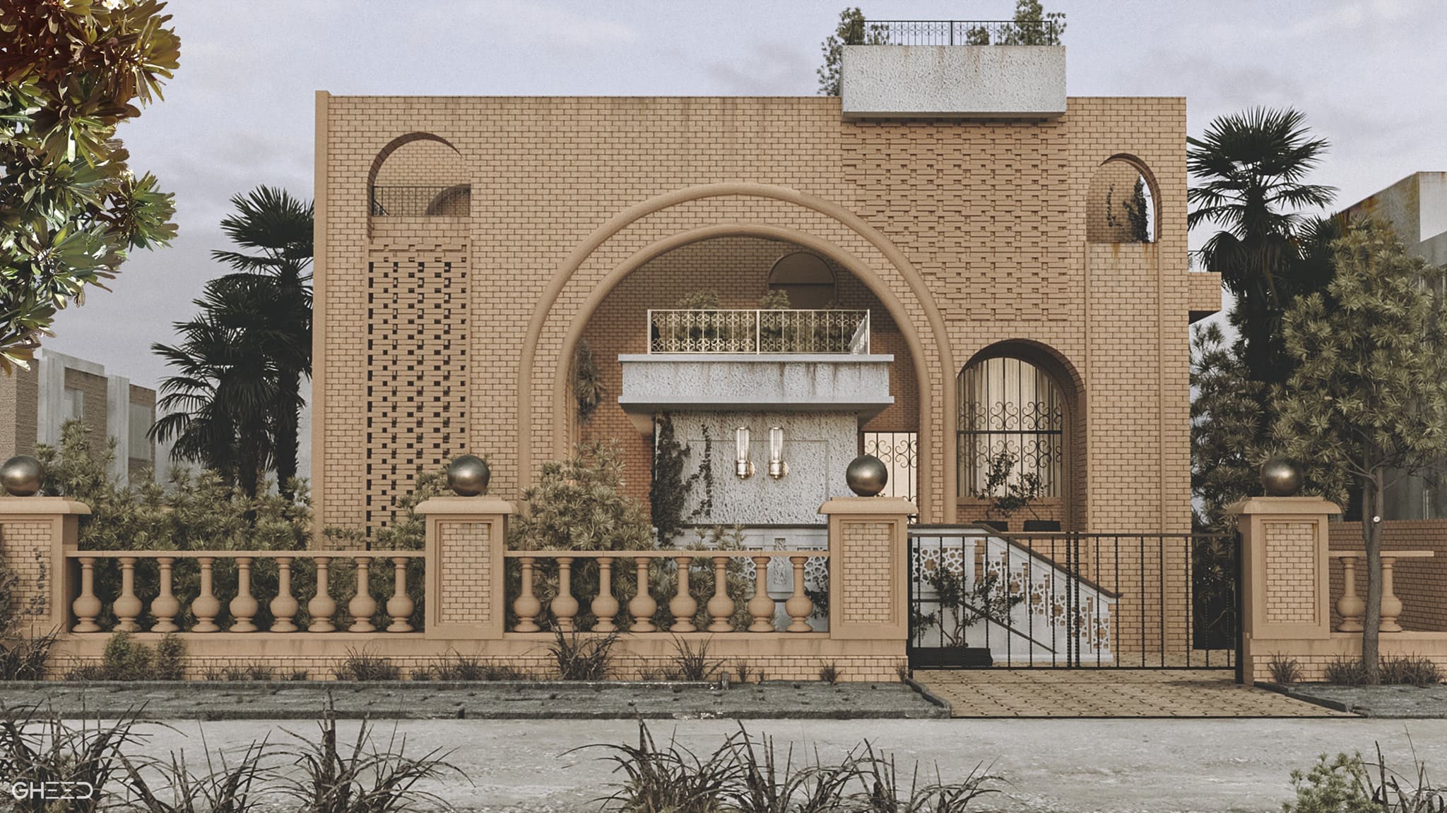 Iraqi Traditional Villa – GHID STUDIO