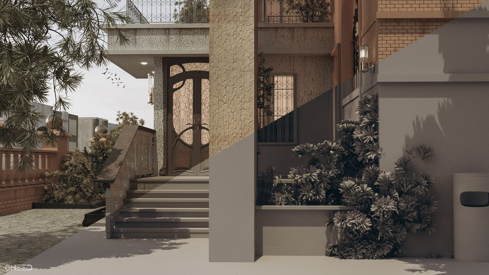 Iraqi Traditional Villa – GHID STUDIO
