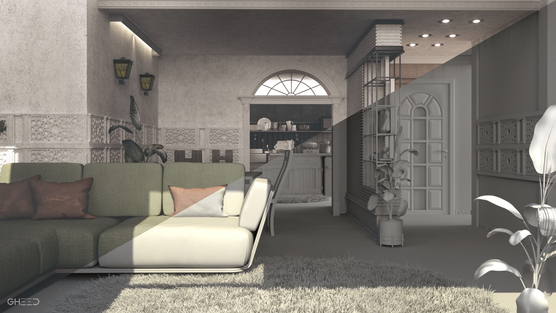 Iraqi Traditional Villa – GHID STUDIO