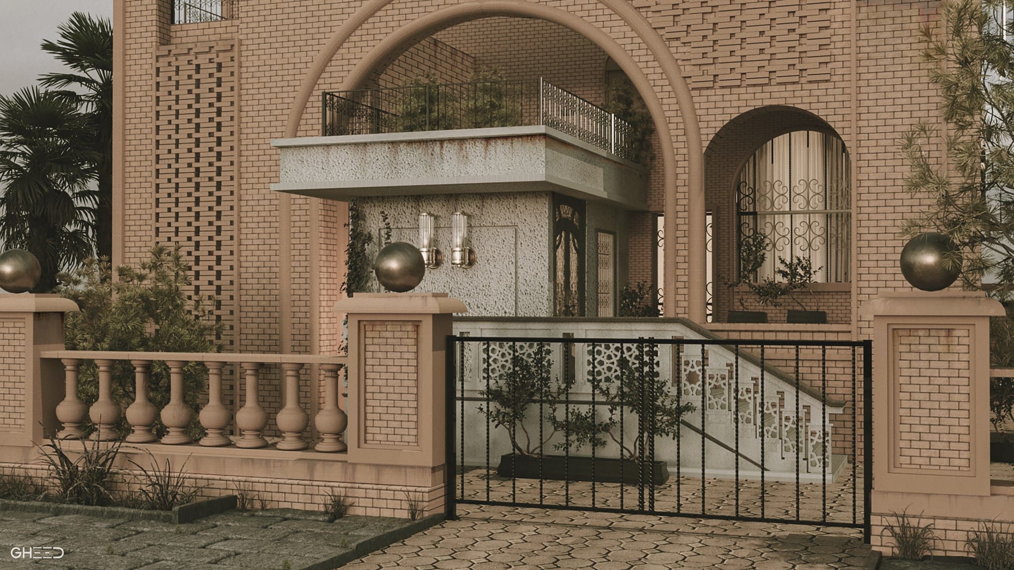 Iraqi Traditional Villa – GHID STUDIO